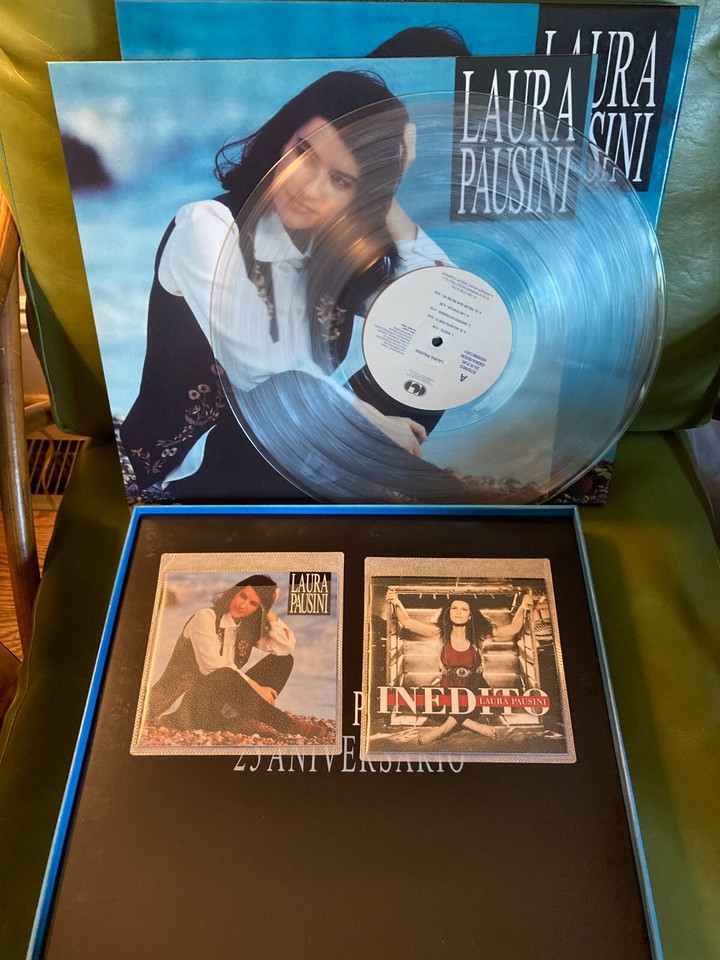 Laura Pausini LP “Edición 25 Aniversario” LP +CD/DVD Box Set Nice! rare ...