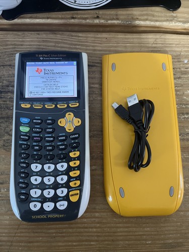 Texas Instruments TI-84 Plus C Silver Edition Calculator - Various ...
