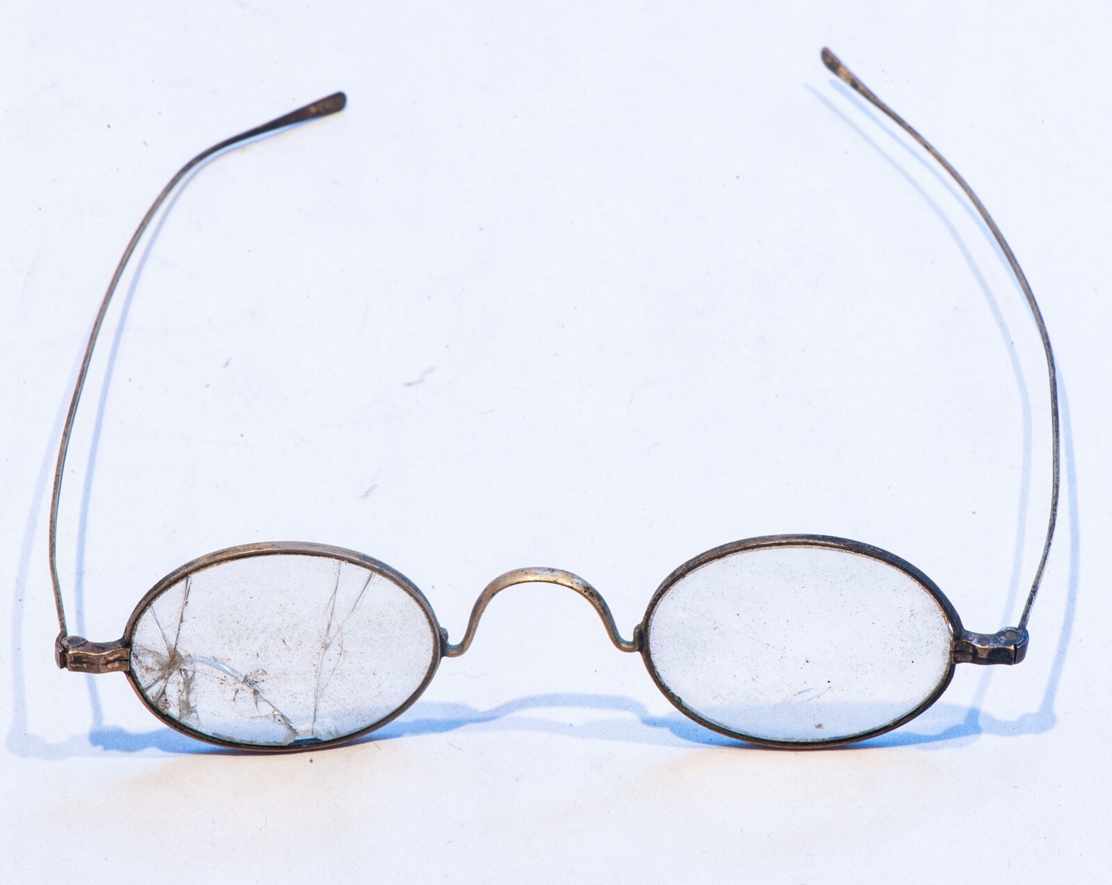 Antique Spectacles Eye Glasses with Original Case - Gem