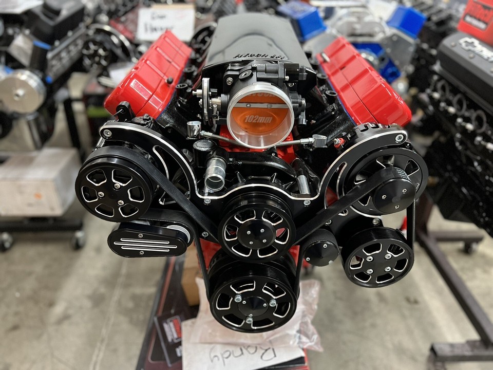 416 LS CHEVY Stroker 6.2L 560-650hp CRATE ENGINE CVF A/C LS3 turnkey ...