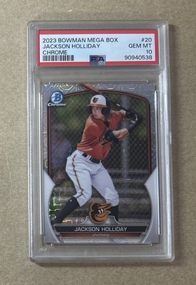 2023 Bowman Chrome Mega Baseball Jackson Holliday Mojo Rookie Card #20 ...