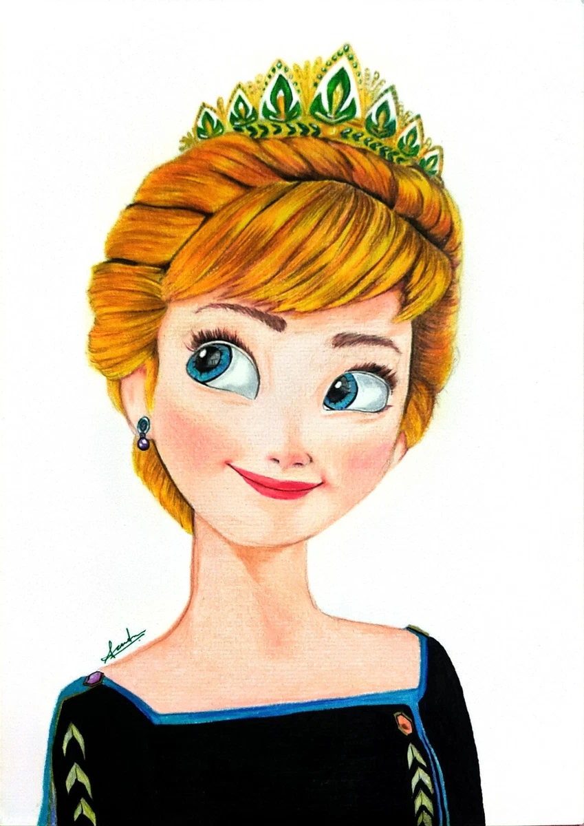 Princess Anna Drawing Frozen