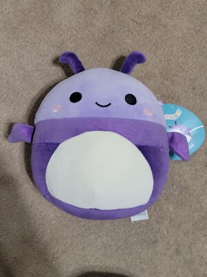 SQUISHMALLOW AXEL THE PURPLE BEETLE 7-8" PLUSH FIGURE NEW | eBay