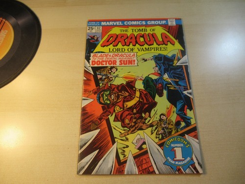 TOMB OF DRACULA #42 MARVEL BROZE AGE HIGHER GRADE BLADE DOCTOR SUN ...