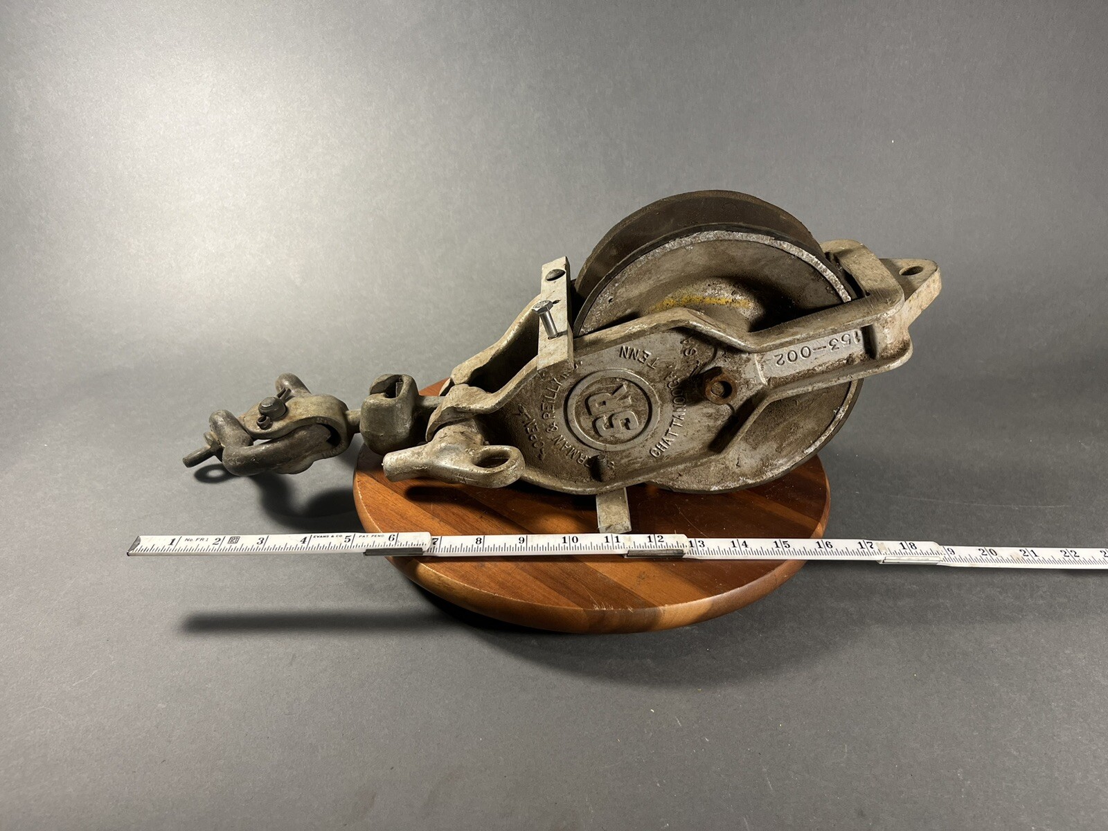 Sherman & Reilly XS-100-A Stringing Block / Snatch Block Pulley SR | eBay