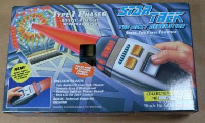 Star Trek The Next Generation Type 1 Phaser Collector's Edition 1994 ...
