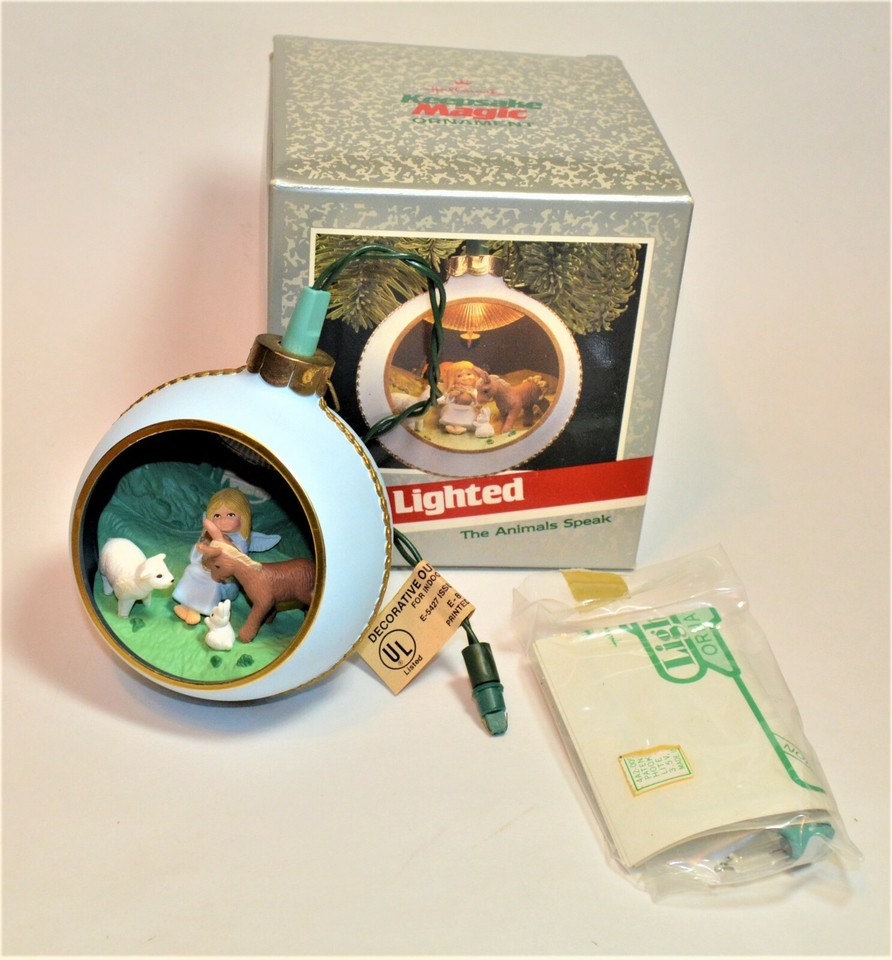 VTG Hallmark Magic ornament light & motion some light and music choose ...