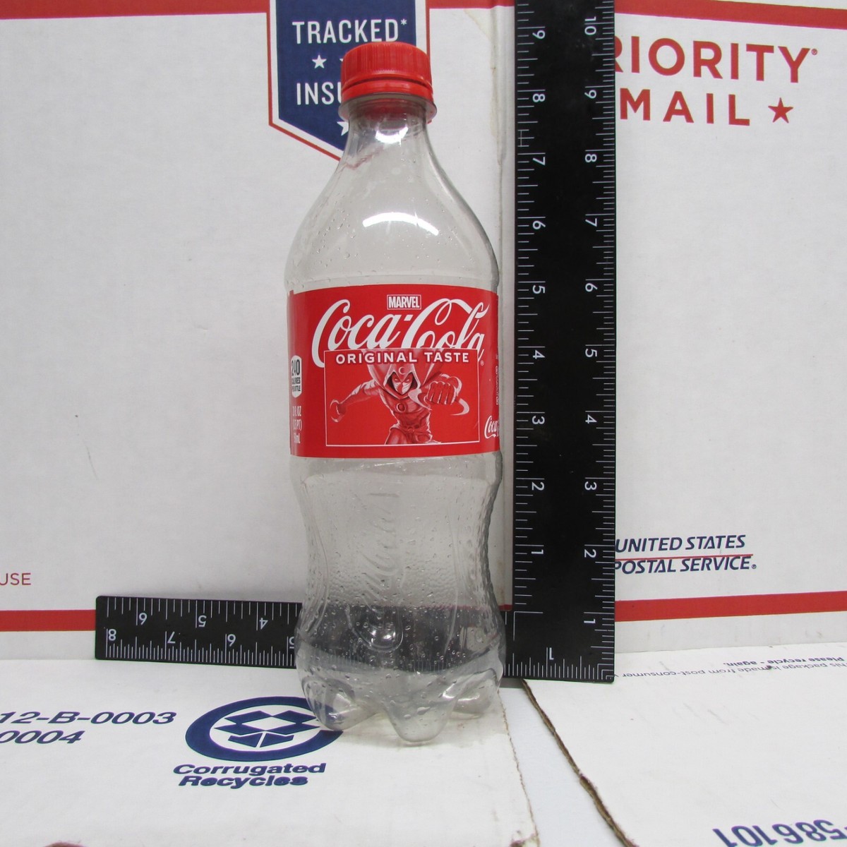 Empty Coke Plastic Bottle