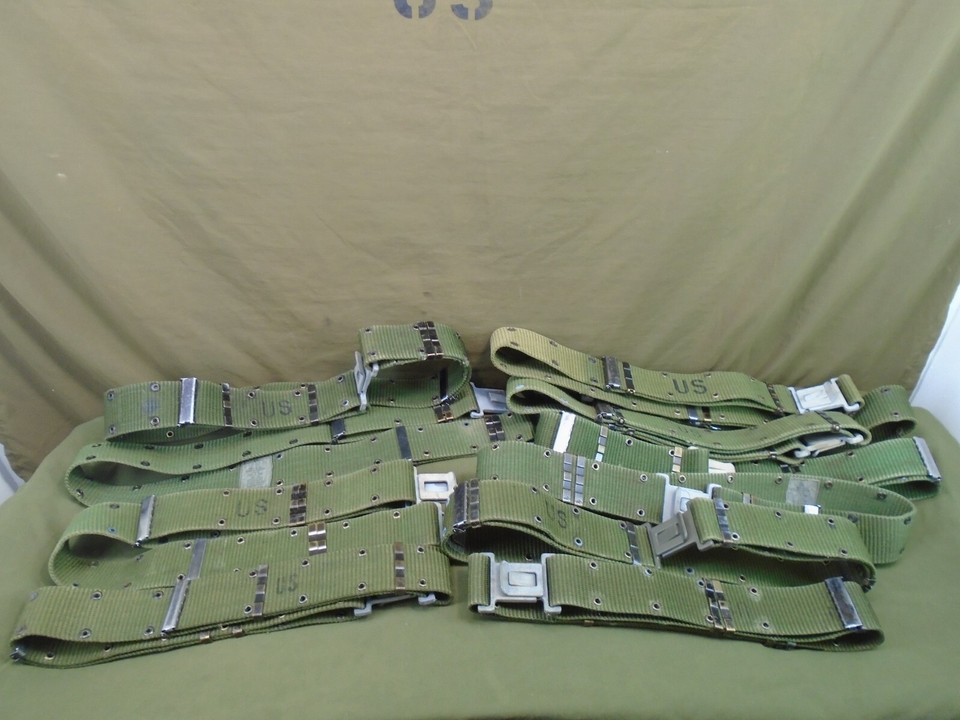 US Military LC-2 Individual Equipment Pistol Belt Large Alice 1980s LC2 ...