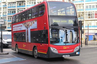 Go Ahead E38 LX06FKN 6x4 Quality London Bus Photo | eBay UK
