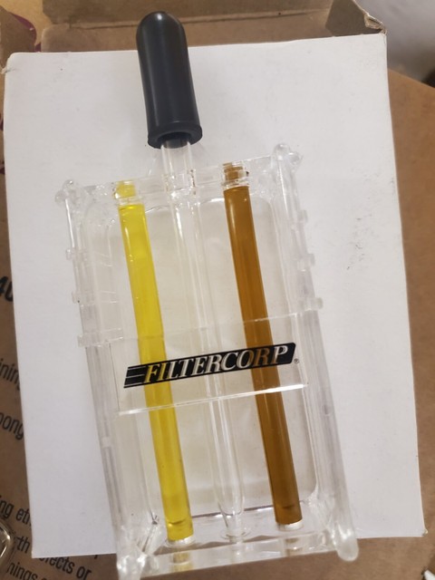 Filtercorp Fryer Oil Test Kit Two Color Visual Guide With Eye Dropper ...