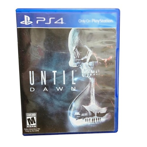 Until Dawn Video Game PS4 Video Game Disc in Box EUC | eBay