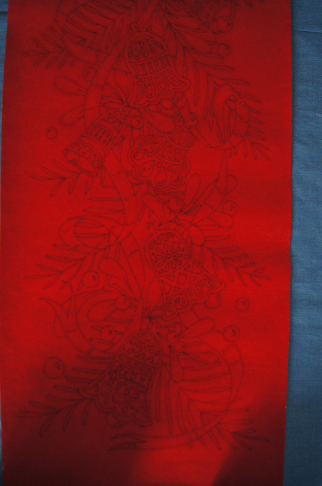 NEW Artex Silver Bells red hanging Shading Guide book samples TriChem ...