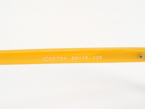 ICEBERG IC03704 Orange UNIQUE RARE EYEGLASSES GLASSES FRAME IC 037 04 ...