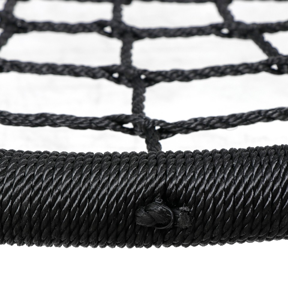 48'' Spider Web Tree Net Swing PE Rope Large Size Durable Play Exercise ...