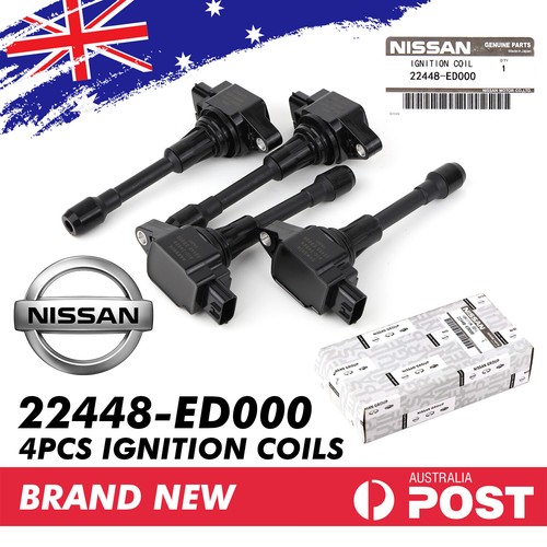 GENUINE Nissan Ignition Coils Pack Altima Sentra Rogue 2.5L 22448-ED000 ...