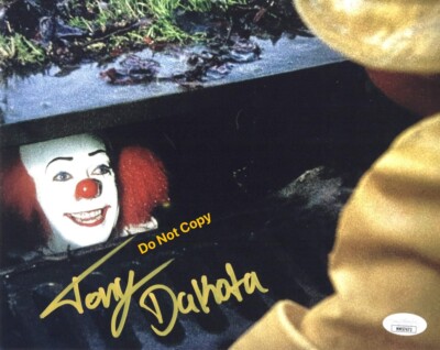 TONY DAKOTA signed 8x10 Photo IT 1990 GEORGIE DENBROUGH JSA ...