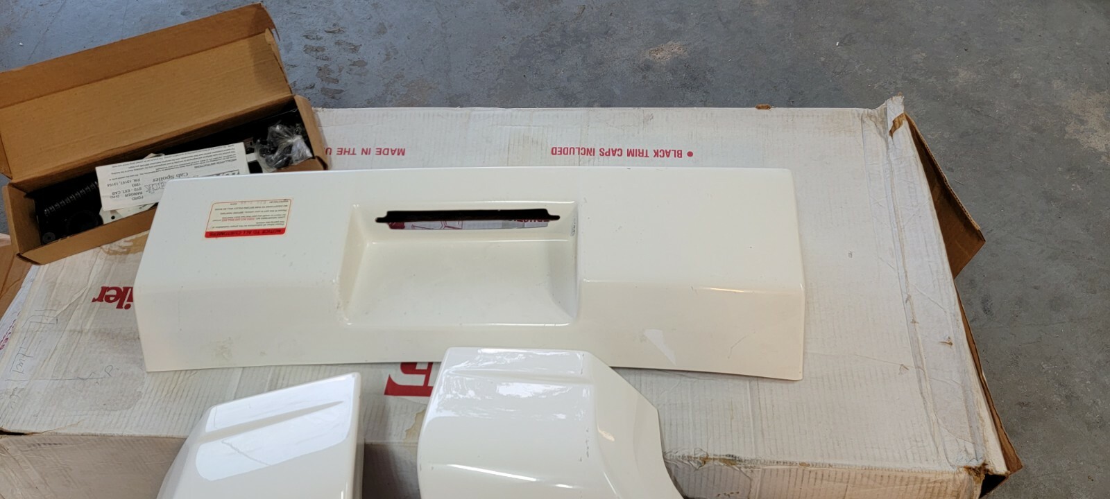 NOS Lund Cab Fairing Bed Spoiler Fastback Like Racerback Ford Ranger ...