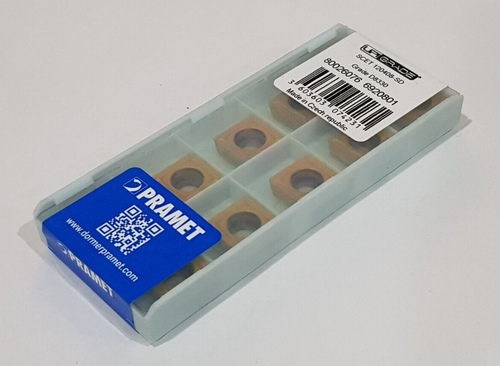 10pcs SCET 120408-SD D8330 PRAMET CARBIDE MILLING INSERTS | eBay