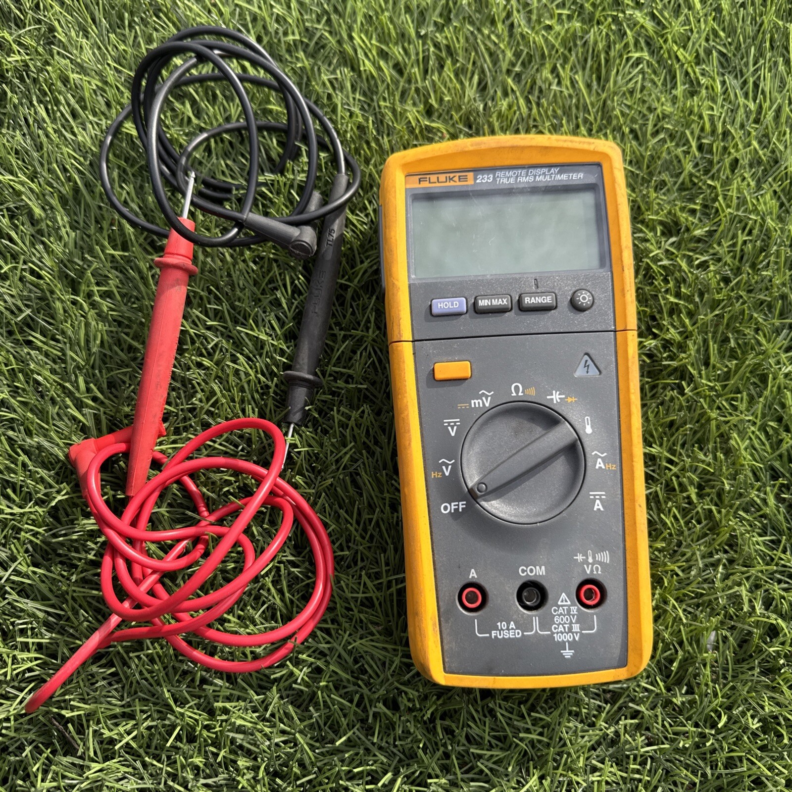 Fluke 233 True RMS Remote Display Digital Multimeter Detachable Tester ...