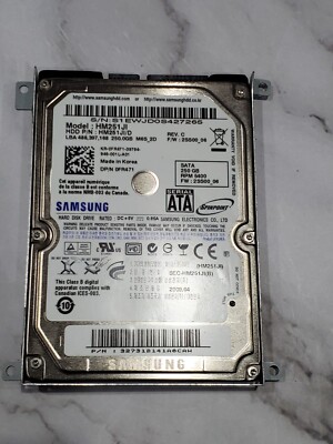 Samsung Hard Disk Drive 250GB Model No. HM251JI | eBay