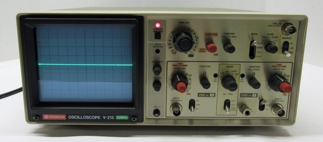 Hitachi V-212 Analog Oscilloscope for sale online | eBay