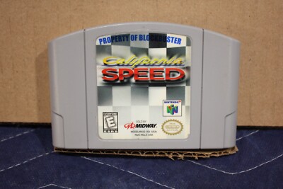 California Speed for N64 - Midway - 1999 | eBay