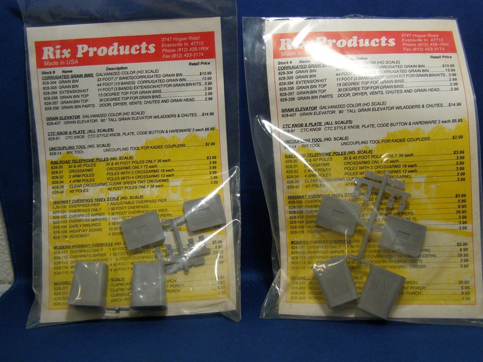HO Scale Rix Steel Mill Ingot Mold 2 Kits RM | eBay