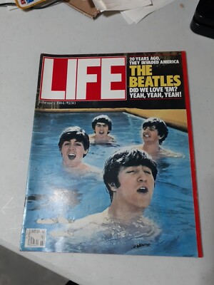 1984 Feb LIFE Magazine The Beatles / John Lennon / Paul McCartney | eBay