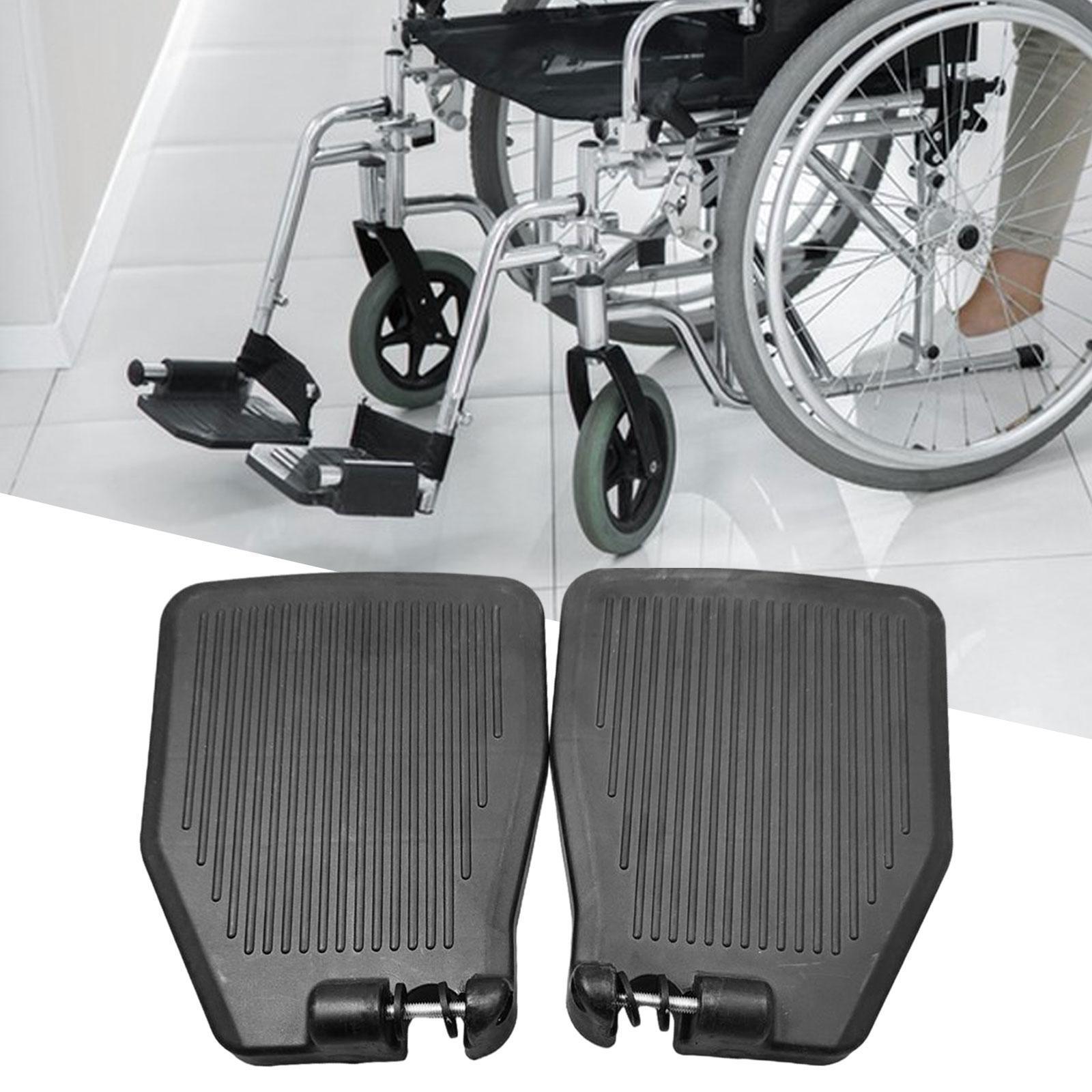 Wheelchair Footrest, Foot Leg Rests Textured Surface Foot Plates Stable ...