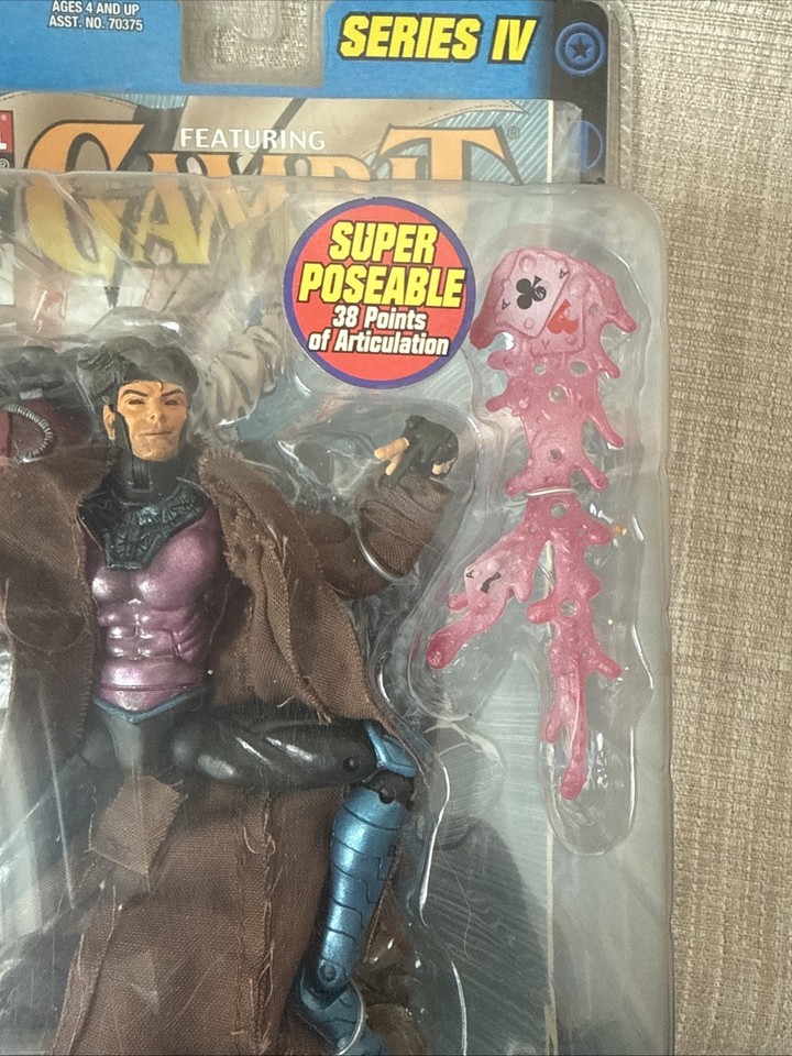 Gambit Marvel Legends Series IV Action Figure 2003 Toy Biz NEW SEALED ...