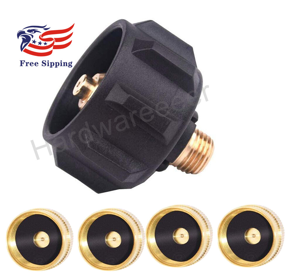 1LB Tank Gas Propane QCC1 Regulator Valve Refill Adapter 4 Propane ...