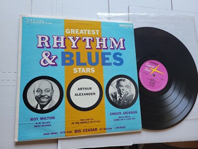 RHYTHM & BLUES STARS Chuck Jackson Roy Milton Arthur Alexander Big ...