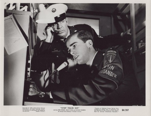 Sean Flynn + Jess Hahn in Stop Train 349 (1964)🎬🌟Original Vintage Photo ...