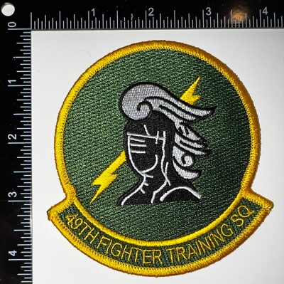 USAF 49th Fighter Training Squadron Patch | eBay