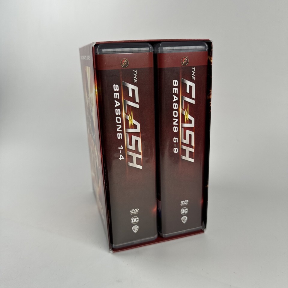 The Flash Complete Series Season 1-9, DVD Bundle Set Collection ...