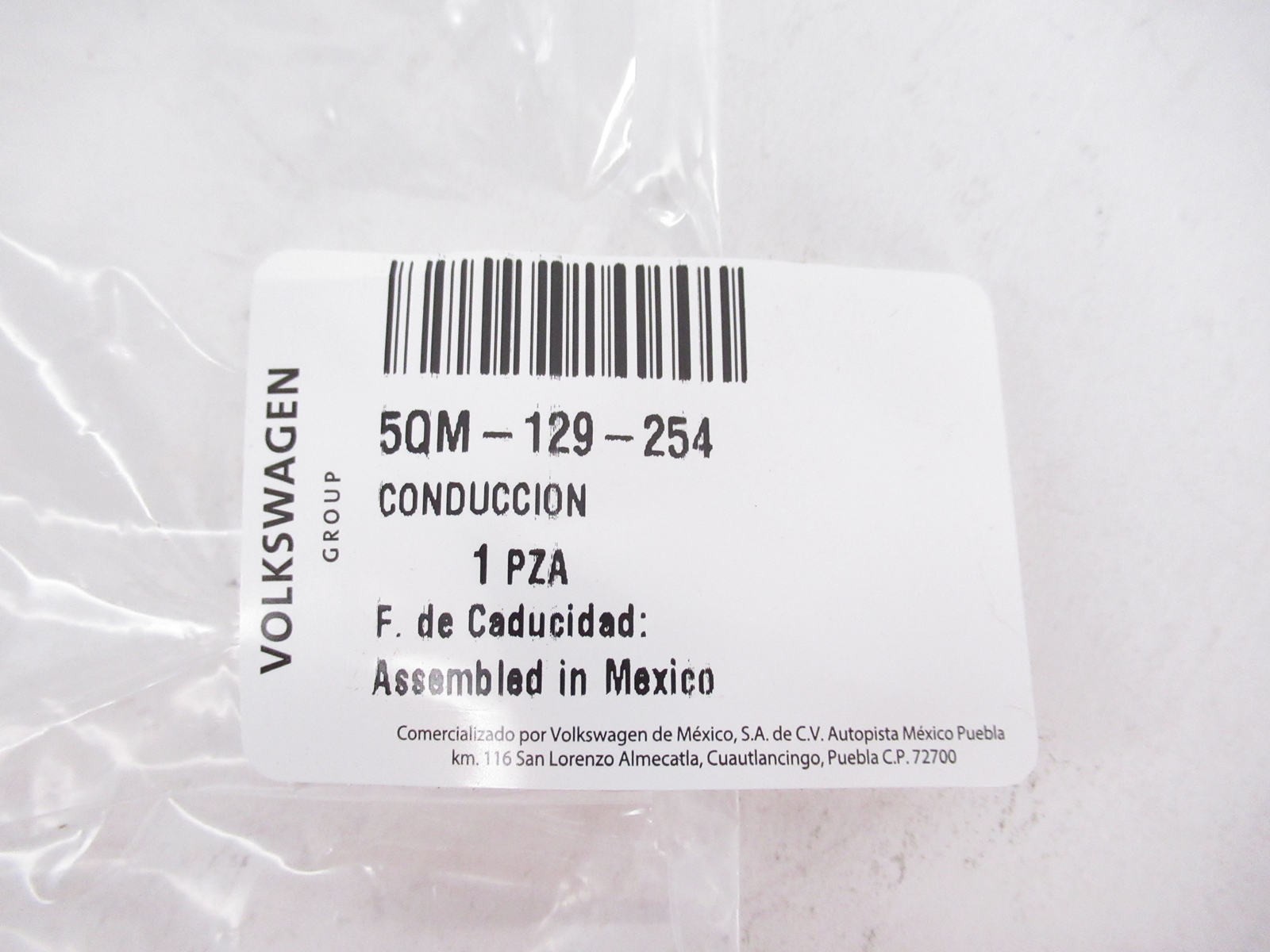 Genuine OEM Volkswagen 5QM-129-254 Air Inlet | eBay