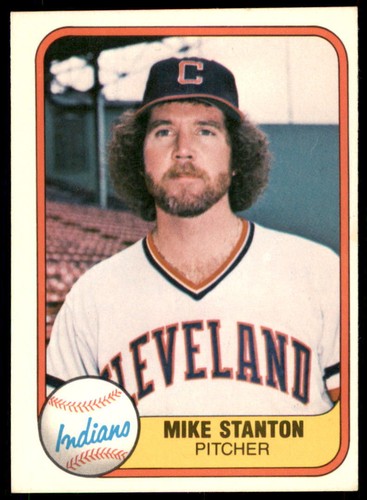 1981 Fleer Mike Stanton Cleveland Indians #400 Rookie | eBay