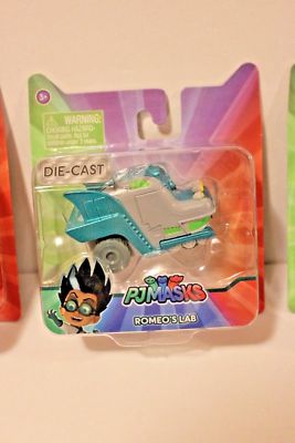 PJ Masks Diecast Vehicle Car - Romeo - Romeo’s Lab | eBay