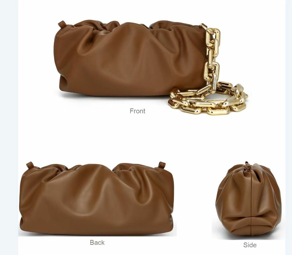 NEW Women Shell Handbag Shoulder Crossbody Bag Ladies PU Quilted Purse ...