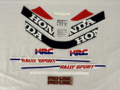 Honda MTX 125 HRC Rally Sport stickers autocollants | eBay