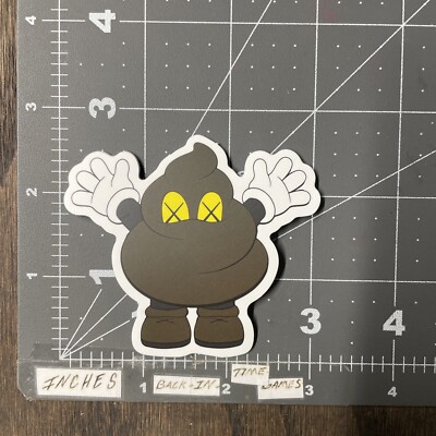 Poop Man Adult Humor Sticker For Skateboard Phone Guitar Ect Mat115 | eBay