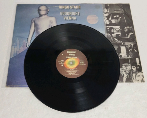Ringo Starr Goodnight Vienna Apple Records SW3417 Vinyl LP US Tested VG ...