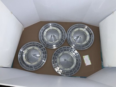 1955 Chevy Chevrolet Set Of Four Hubcap Wheel Covers 150 210 Bel Air ...