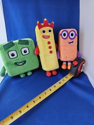 Numberblocks Plush Toys Math Learning Stuffed Plush for Kids. Hand2mind ...