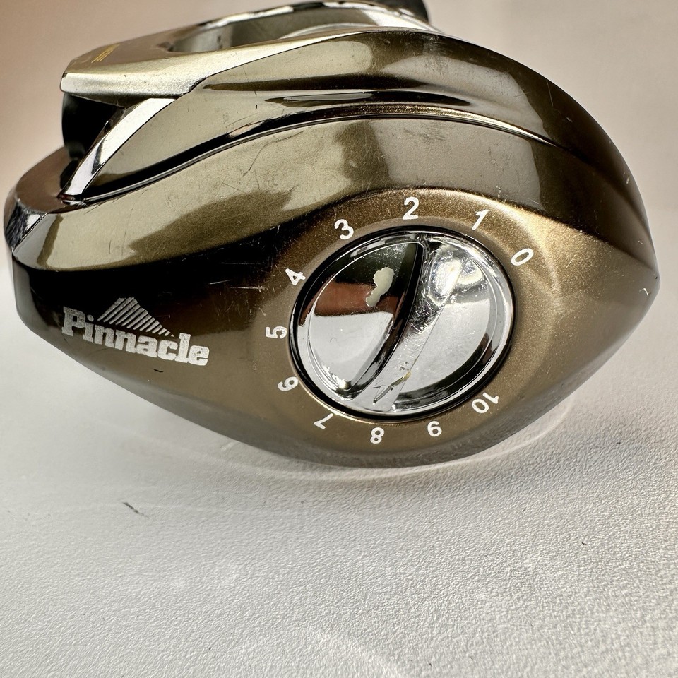 Pinnacle Inertia Finesse Fishing Reel ISP10 9 Bearing Baitcaster Black ...