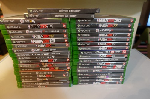 Xbox One Game Lot of 36 w/ Cases - All Tested & Working | eBay