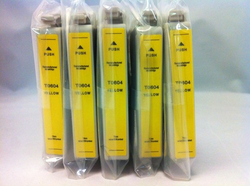 T0604 Yellow Ink Cartridge for Epson Stylus C88 CX4800 CX5800 CX7800 ...