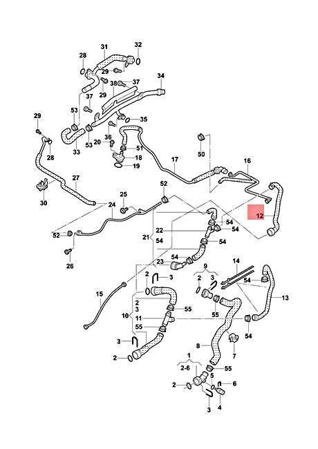 Genuine AUDI Q5 83B 8RB Coolant Hose With Quick Release Coupling ...