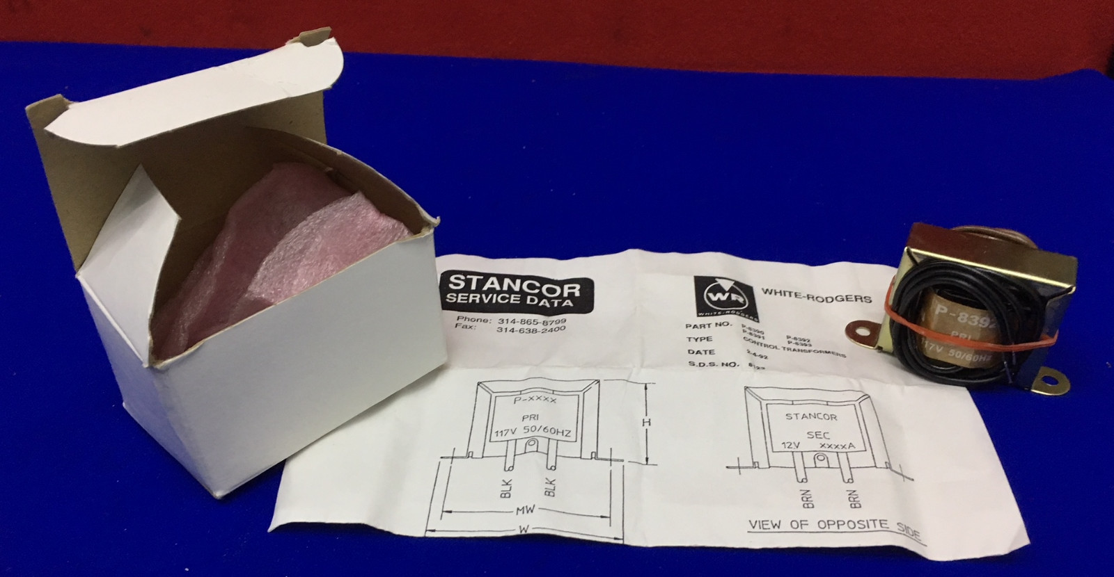Stancor P-8392 Control Transformer 117v * for sale online | eBay